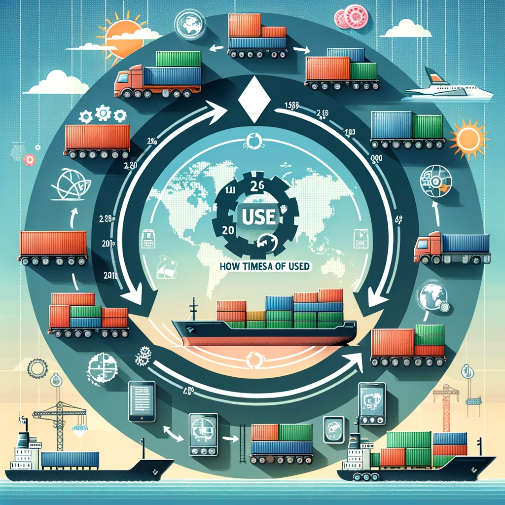 How Many Times Are Shipping Containers Used | Fulfyld